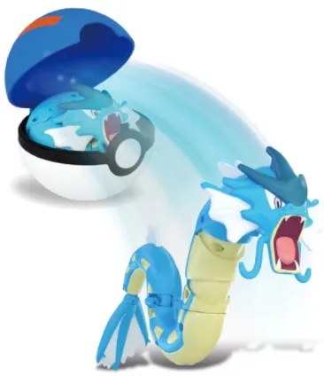 Skládací pokémoni v Pokeballu Varianta: Gyarados skládací, bez krabice