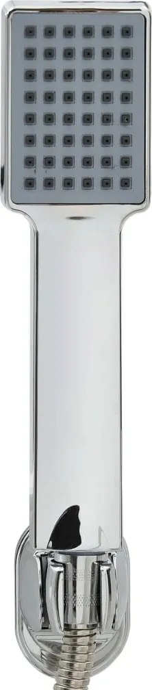 vidaXL Ruční sprchová hlavice s 1,5m hadicí chrom [146490]