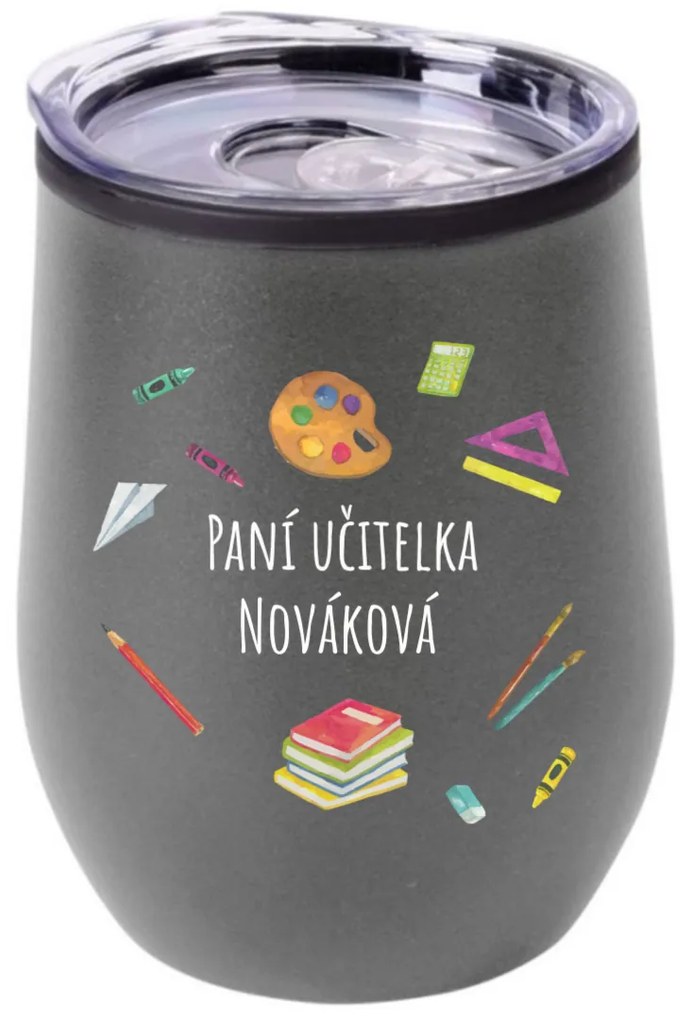Personalizovaný termohrnek "bowl" pro paní učitelku/pana učitele (pomůcky)