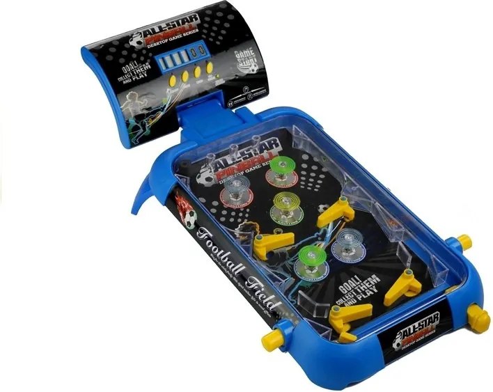 LEAN Toys Postřehová hra Pinball Flipper se světelnými efekty, 53 cm
