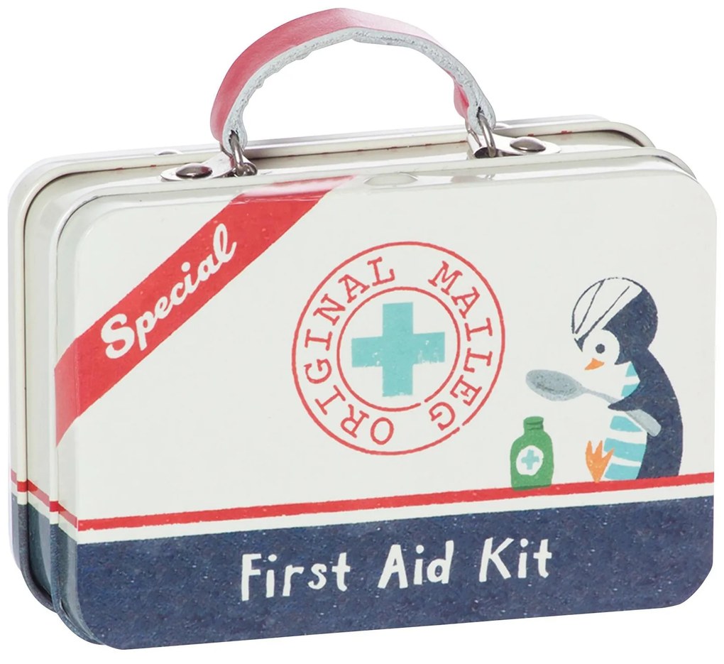 Maileg Plechový mini kufřík First Aid, multi barva, kov