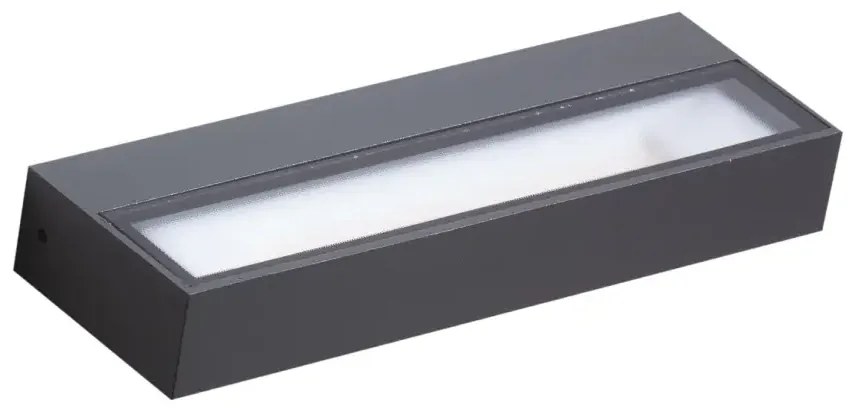 LED vnější nástěnné osvětlení Casola tmavě šedá