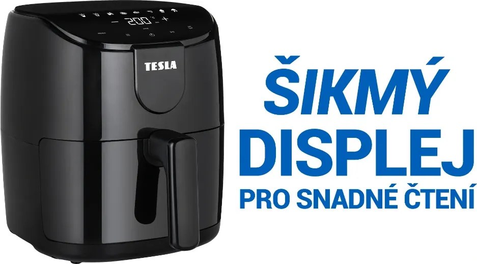 TESLA AirCook Q40 LE - multifunkční digitální horkovzdušná fritéza