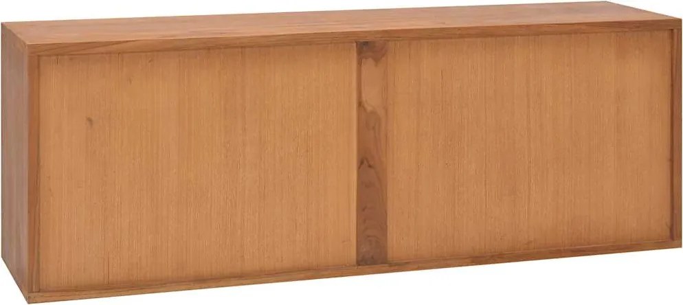 TV stolek 110 x 30 x 40 cm masivní teakové dřevo 326119