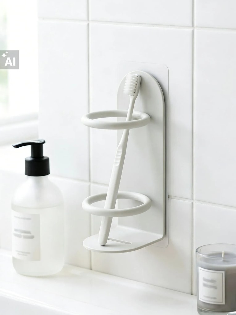 Sinsay - TOOTHBRUSH HOLDER - bílá