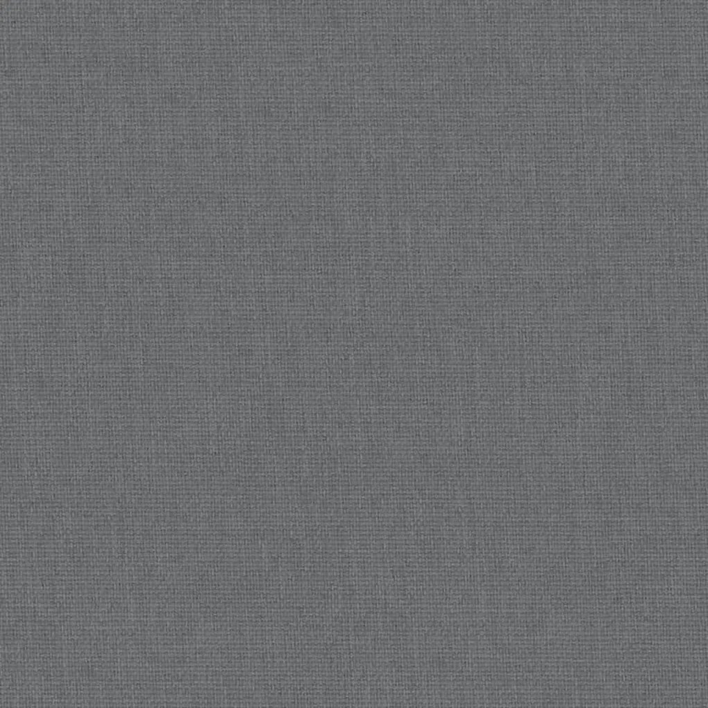 vidaXL Dětská postýlka s matrací lněná tkanina [10296] Barva: Tmavě šedá