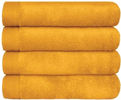 SCANquilt ručník MODAL SOFT zlatá 30 x 50 cm