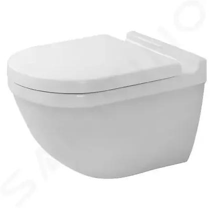 DURAVIT - Starck 3 Závěsné WC se sedátkem SoftClose, bílá (42250900A1)