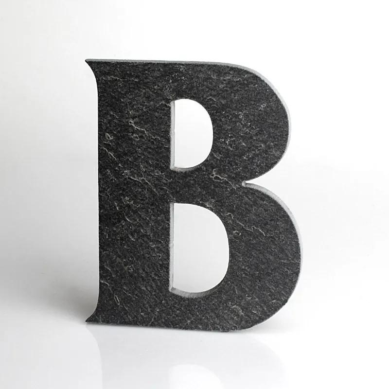 Domovní číslo popisné břidlice styl France písmeno "B" KATEON