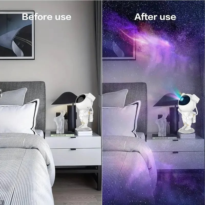 Hvězdný projektor Astronaut s dálkovým ovládáním Dreamsky G-08