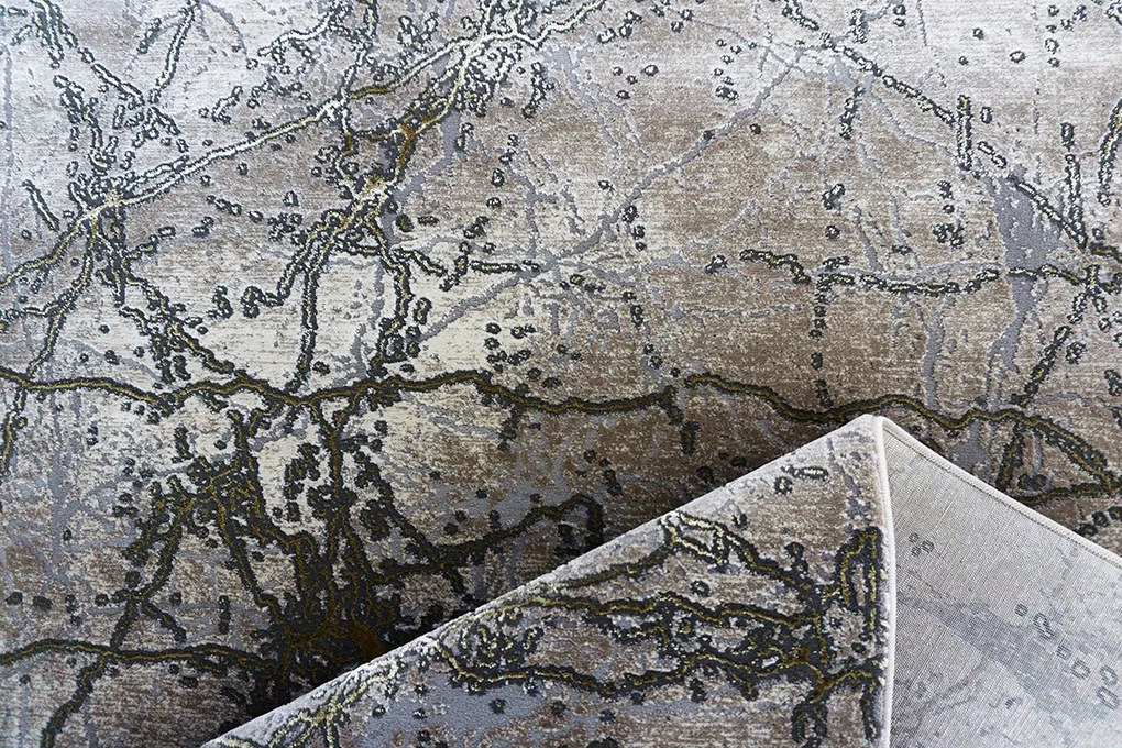 BE Koberec Elite 4355 BEIGE GOLD - béžový obdélníkový Rozměr: 120x180 cm
