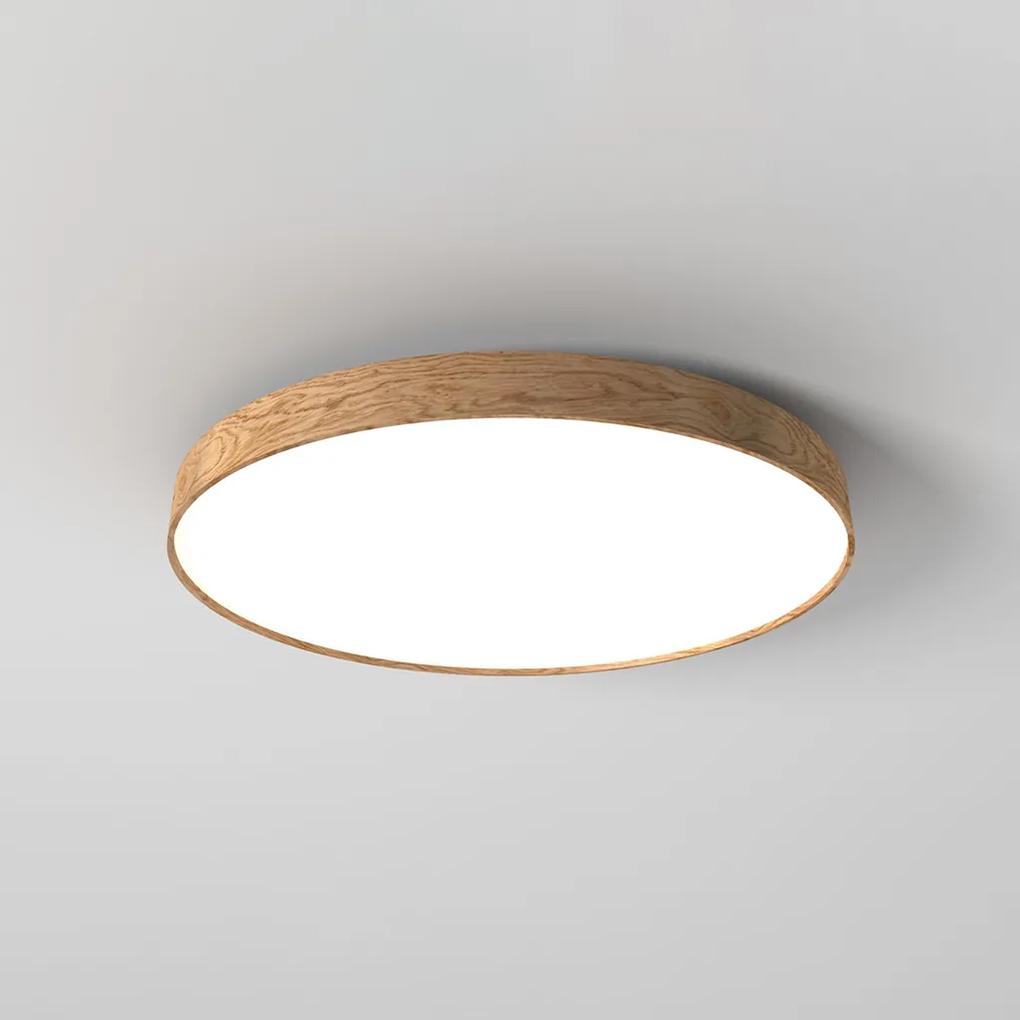 Designové dřevěné svítidlo woodLED Soft  Designové dřevěné svítidlo woodLED Soft Dřevodekor: Dub Světlý, Průměr: 850 mm, Teplota chromatičnosti: 3000…