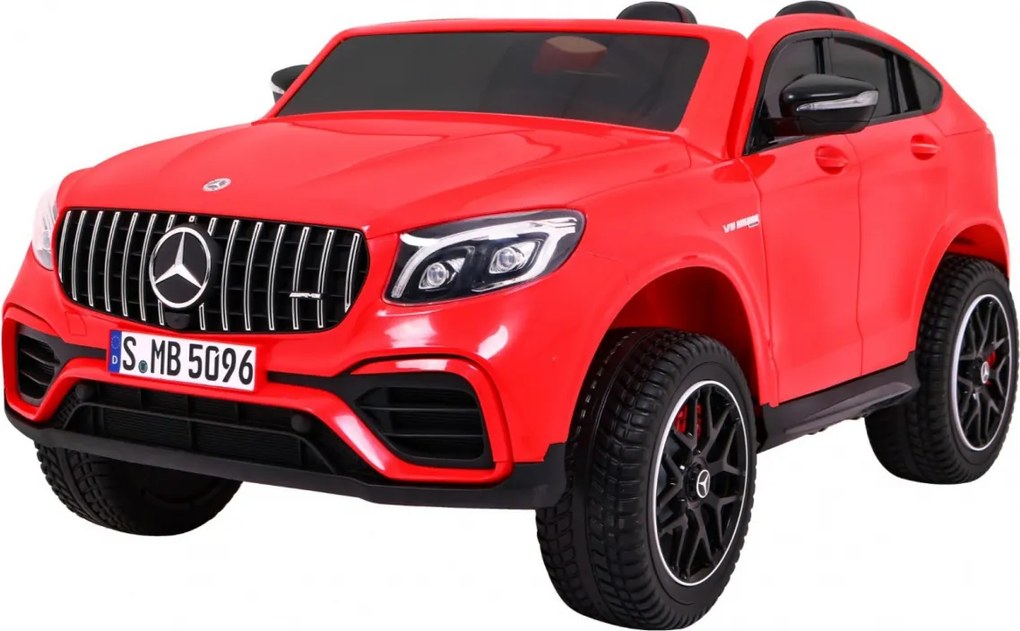 Ramiz Dětské autíčko Mercedes GLC 63S červené SUV + pohon 4x4