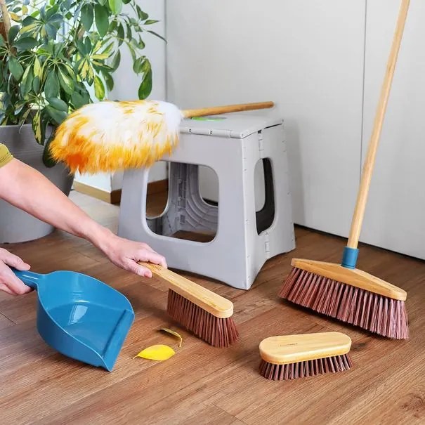 TESCOMA Smeták CLEAN KIT Bamboo