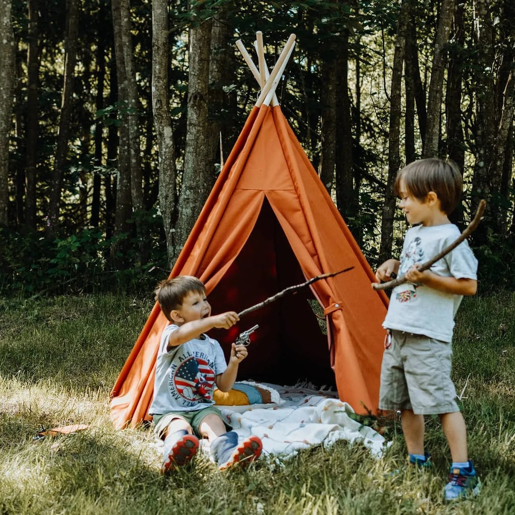 Vigvam design Venkovní Teepee Wild Child, Brick (cihlově hnědé) - BIG TEEPEE bez doplňků