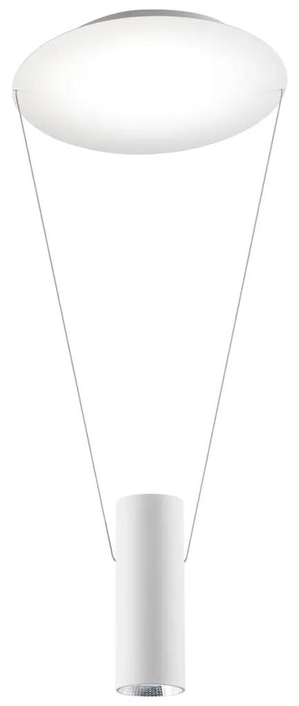 Redo 01-1970 závěsné LED stmívatelné svítidlo Essence matně bílé 24W, 3000K, 80cm