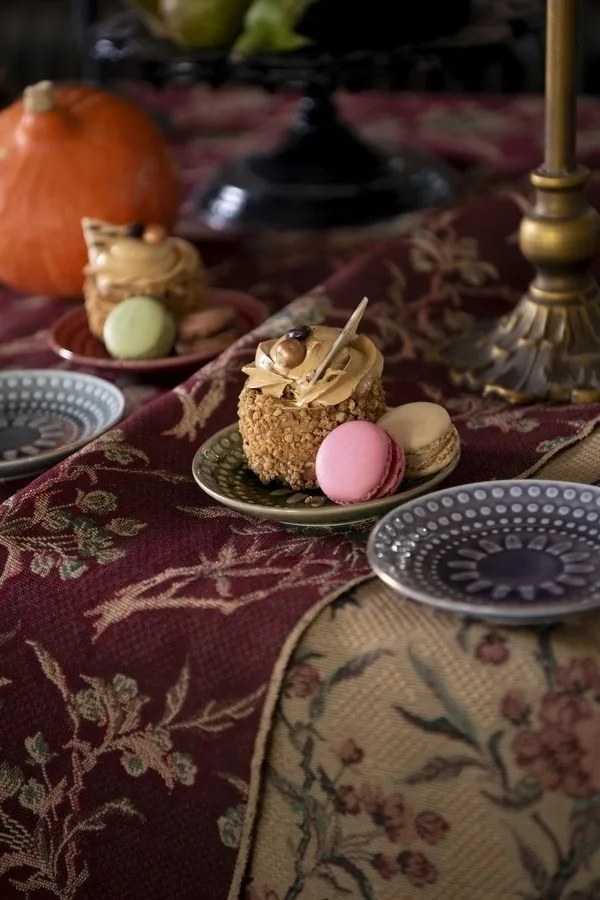 Malý fialový snídaňový talířek Breakfast - Ø 13*2 cm