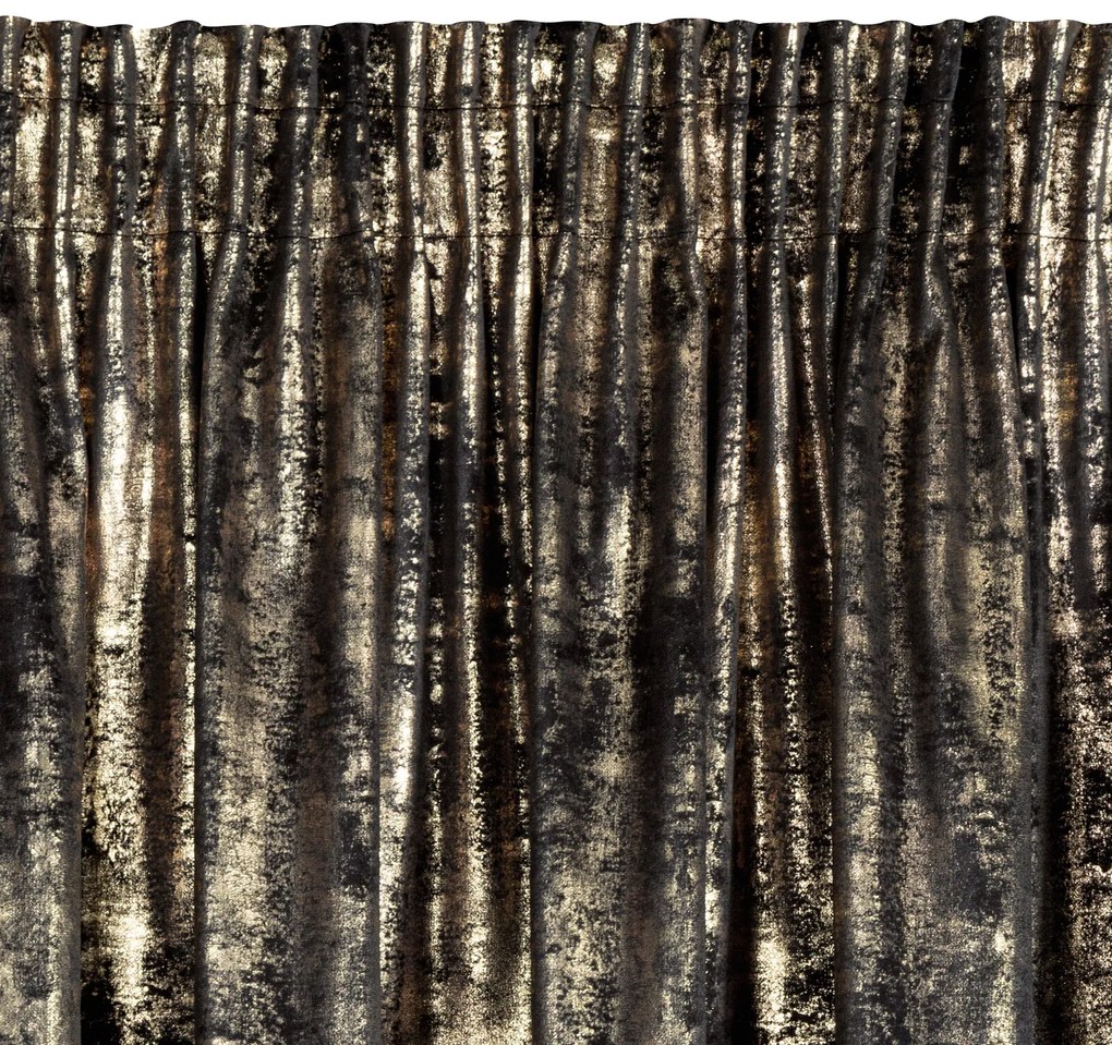 ZATEMŇOVACÍ ZÁVĚS NA PÁSCE RENIA 140X270 CM VZOROVANÁ