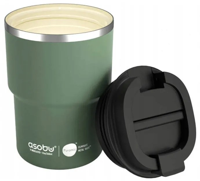 Asobu MINI PICK-UP cestovní termohrnek GREEN 350ml