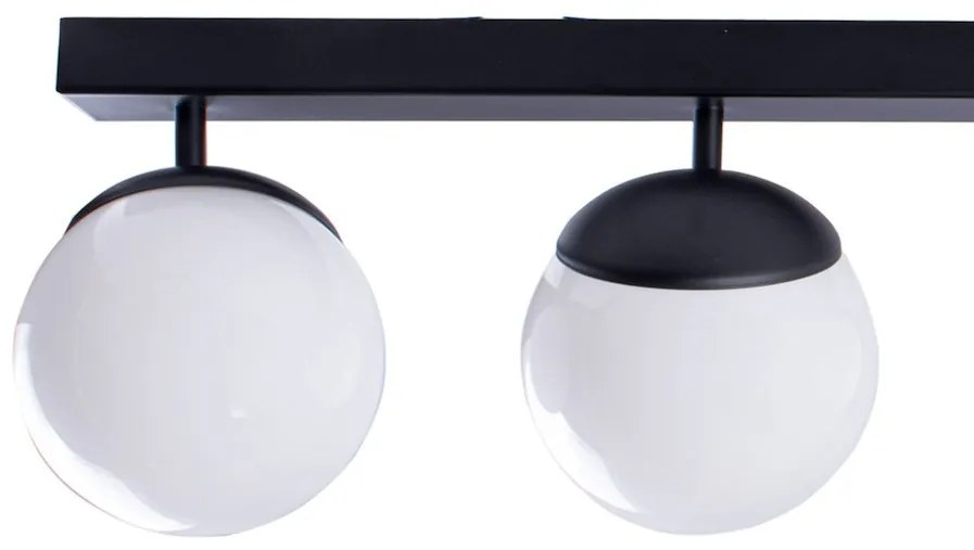 Stropní svítidlo Sfera, 5x bílé skleněné stínítko, b