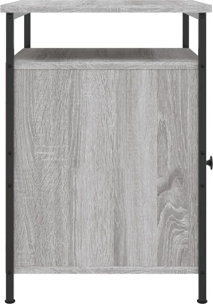 vidaXL Noční stolek 40 x 42 x 60 cm kompozitní dřevo [825869] Barva: hnědý dub