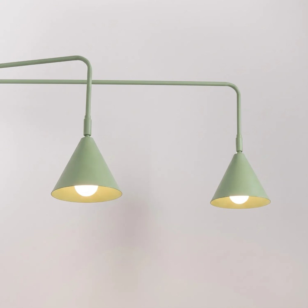 Sollux Lighting Nástěnné svítidlo NOX 2 šalvějové s vypínačem