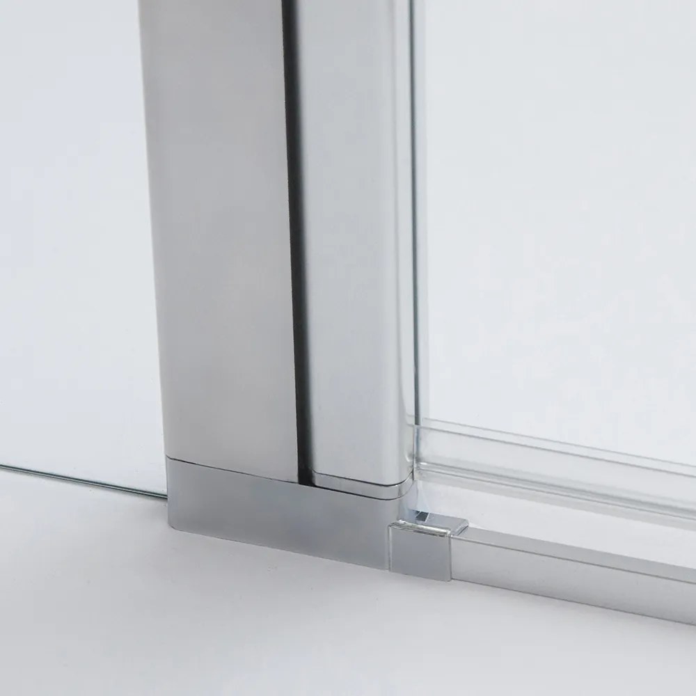 Sprchové dveře jednokřídlé s pevnou částí LZDO1 Viz technická specifikace Transparent Brillant LYE4/800+LYE4/1000 800 1000 LYE4/800_LYE4/1000