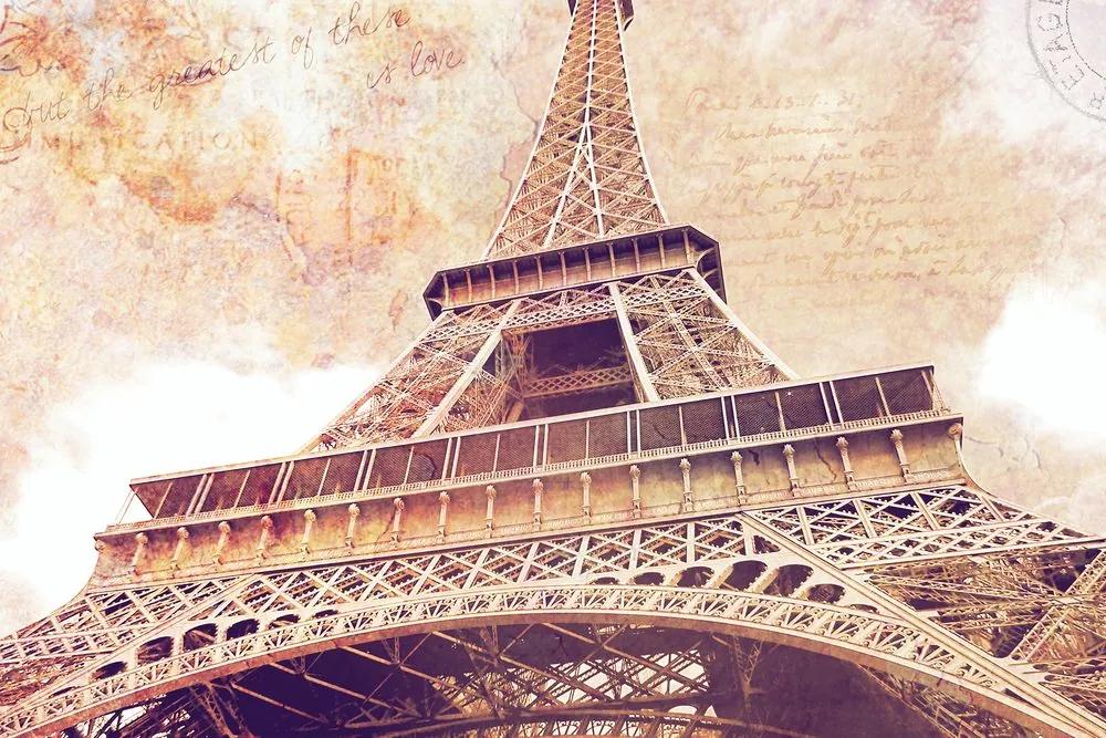 Obraz Eiffelova věž v Paříži Varianta: 120x80