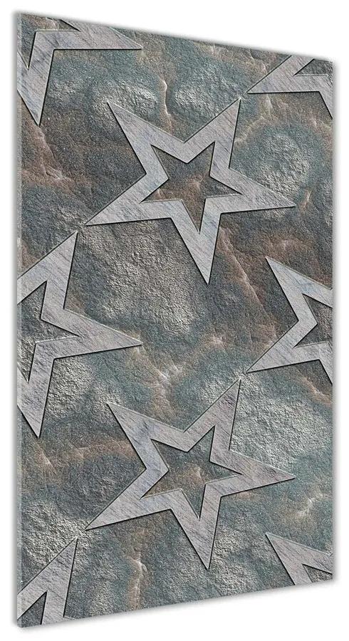 Wallmuralia Foto-obraz skleněný svislý Kamenné hvězdy 60x120 cm