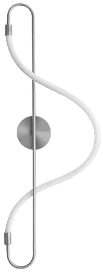 Toolight, LED nástěnné svítidlo 25W APP859-W Long Chrom, chromová, OSW-03994