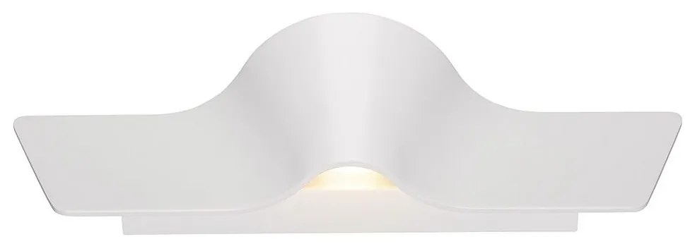BIG WHITE WAVE WALL 45, nástěnné svítidlo, LED, 3000K, bílé, 2x9W 147841