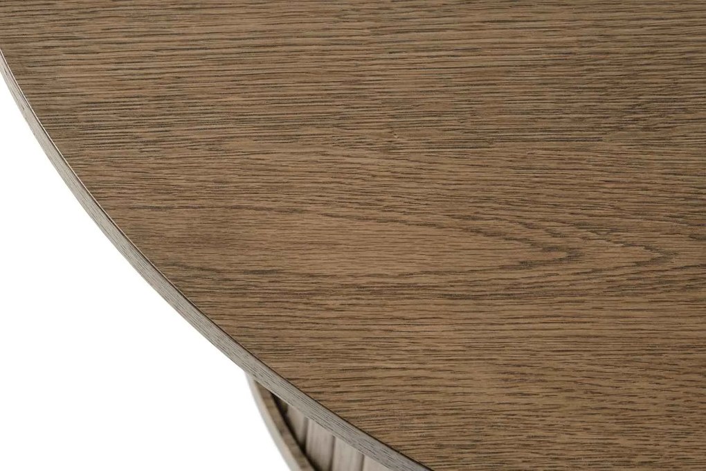 Designový konferenční stolek Vasiliy 90 cm kouřový dub