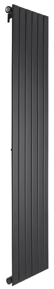Gamma Gamma, topné těleso 452x1600mm, černá matná, GMA-GRZE-L-ST-1600452-BK