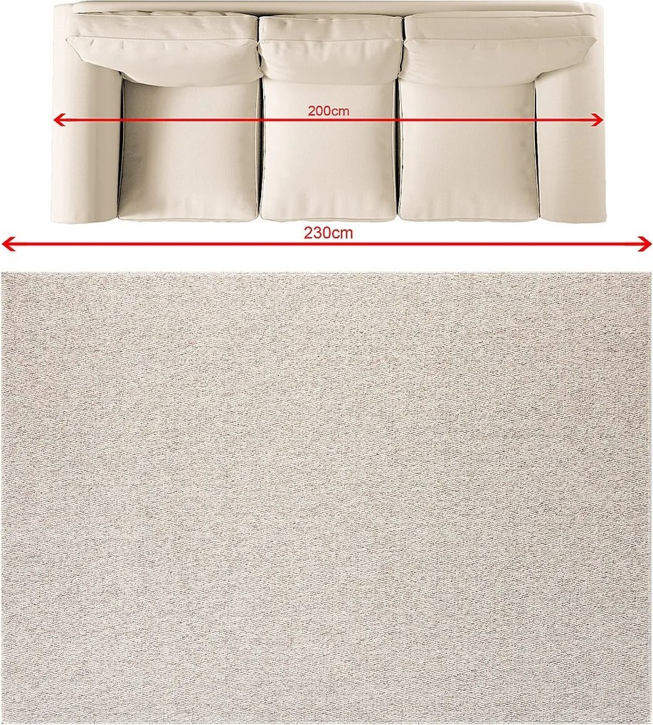 Koberec Neutral 160x230 cm