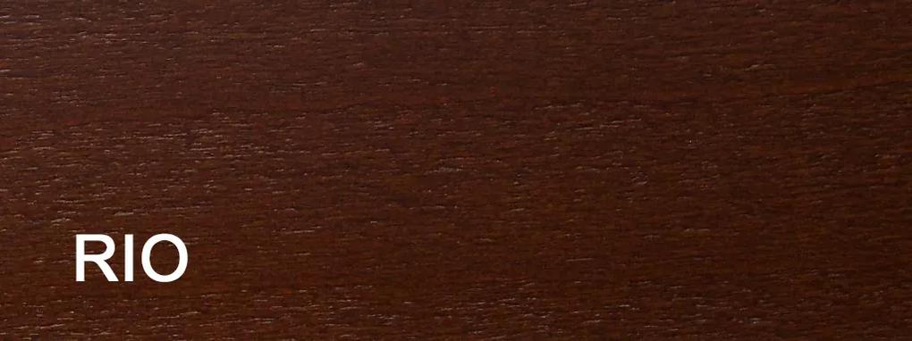 Krajča Jednolůžková postel z masivu Mája 90 x 220 cm Povrchová úprava: Brandy, Druh dřeva: Jasan