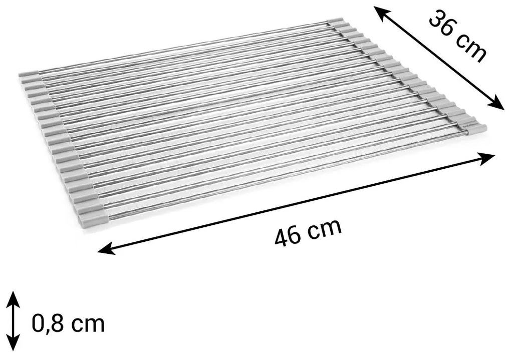 TESCOMA Odkapávač nádobí na dřez PURO, rolovací