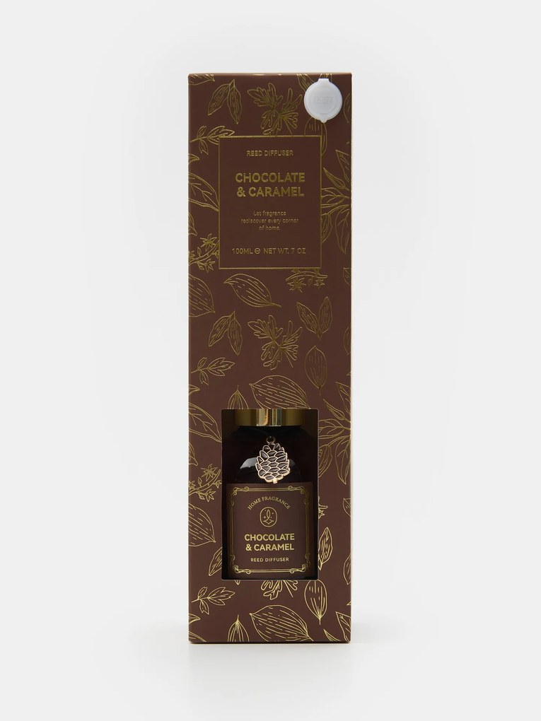 Sinsay - Osvěžovač vzduchu s tyčinkami Chocolate & carmel - hnědá