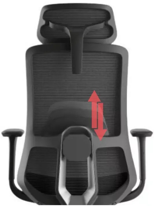 MERCURY STAR Kancelářská ergonomická židle WISDOM s podhlavníkem — síť, černý plast, nosnost 150 kg tmave šedá