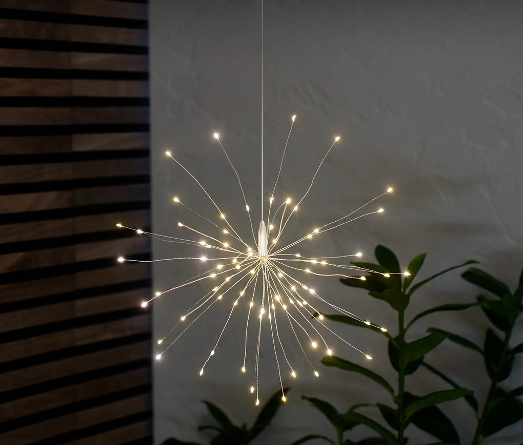 Tchibo - Světelná větvička s LED - barva: transparent