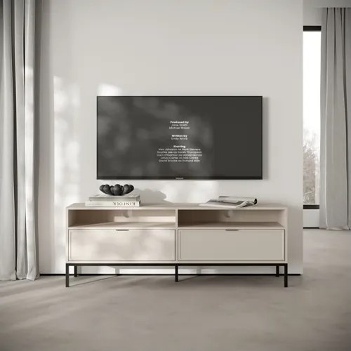 TV stolek Cambre, krémová