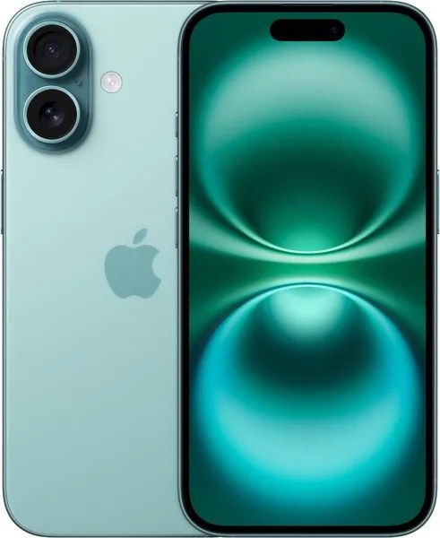 Apple iPhone 16 128GB modrozelený Modrozelená
