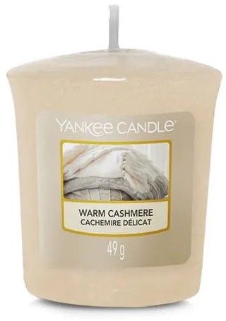 Yankee Candle Votivní svíčka Yankee Candle - Warm Cashmere, béžová barva, vosk