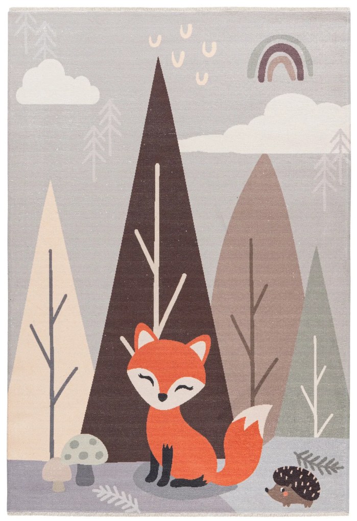 Obsession, Kusový koberec My Greta 628 Fox, 115x170, vícebarevná, dětský pokoj
