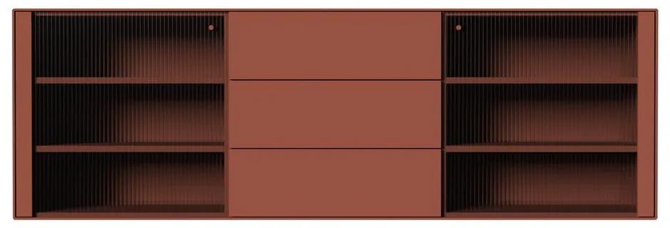 Závěsná komoda v cihlové barvě 180x79 cm Edge by Hammel – Hammel Furniture