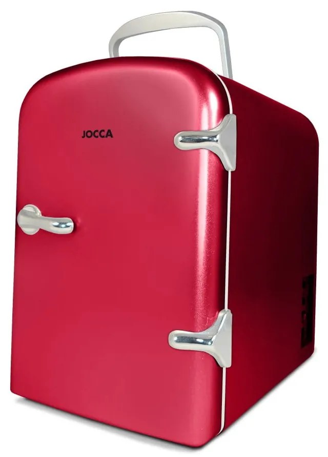 Červená přenosná mini lednička JOCCA Mini