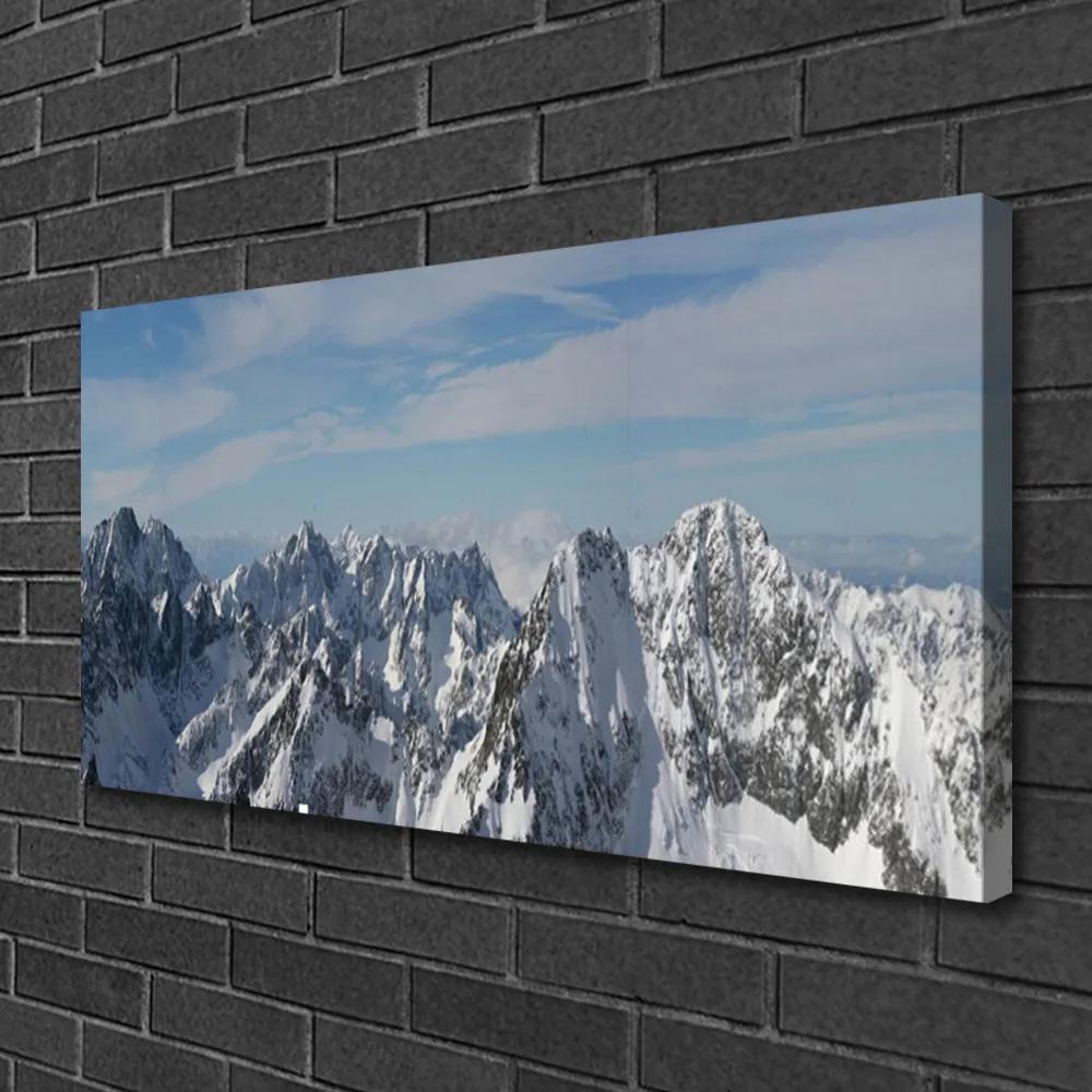 Obraz na plátně Hory Krajina 140x70 cm