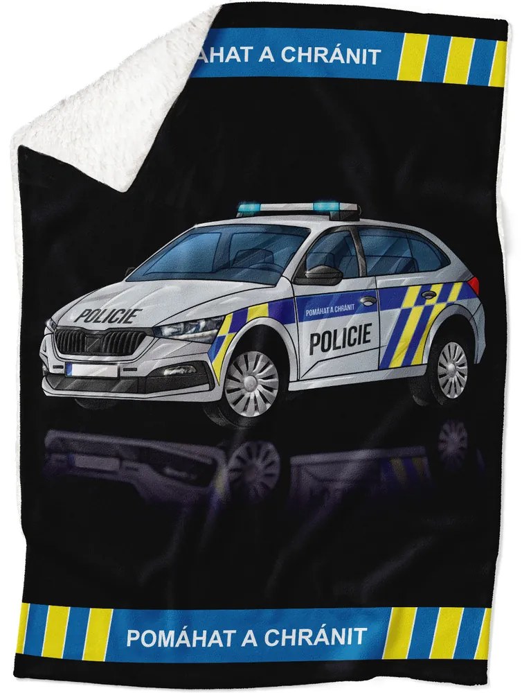 Deka Policejní Scala (Podšití beránkem: ANO)