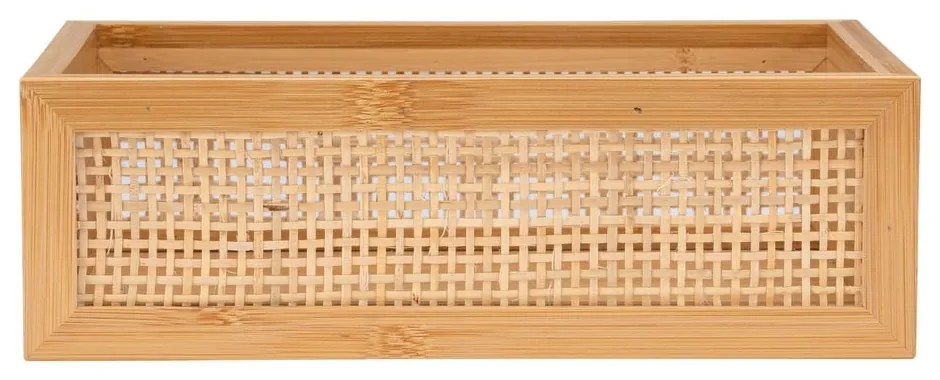 Bambusový koupelnový organizér Wenko Allegre, 22 x 7 cm