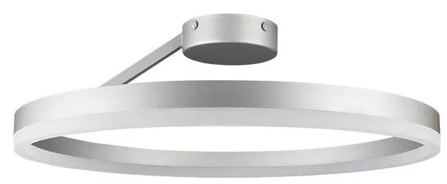 LED Stmívatelný přisazený lustr LED/40W/230V 3000-6500K chrom + dálkové ovládání