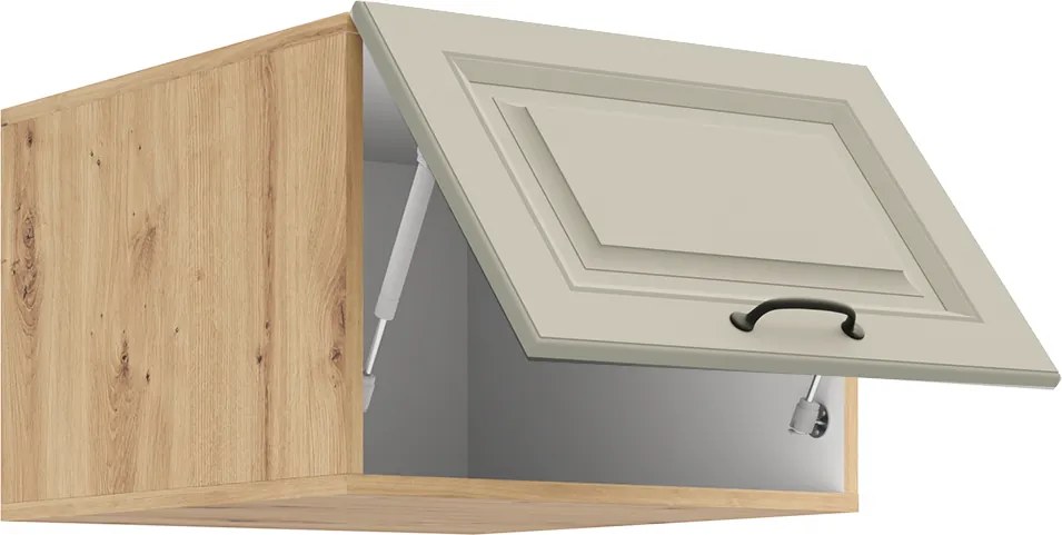 STILO ac | horní skříňka 50 NAGU-36 1F výklopná | 50 cm | HLUBOKÁ | artisan/světle šedá